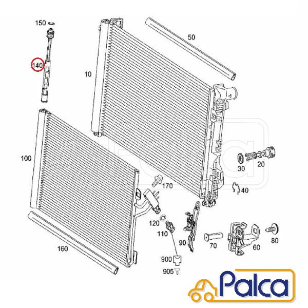 メルセデス ベンツ/VW エアコン リキッドタンク/レシーバータンクドライヤー | Vクラス,ビアノ/W639 | パサート|3C B6 ...