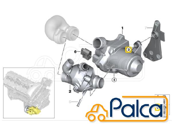 BMW ウォーターポンプ ASAボルト SET F06,F12,F13 F01,F02 X1/E84 X3/F25 X4/F26 X5/E70 ...