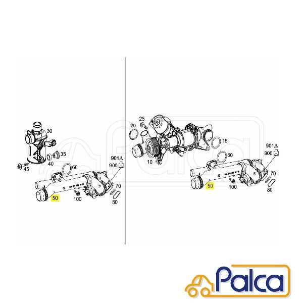 ベンツ サーモスタット M274エンジン|Cクラス W205 S205 C205 A205 | Eクラス W212 S212 C207 ...